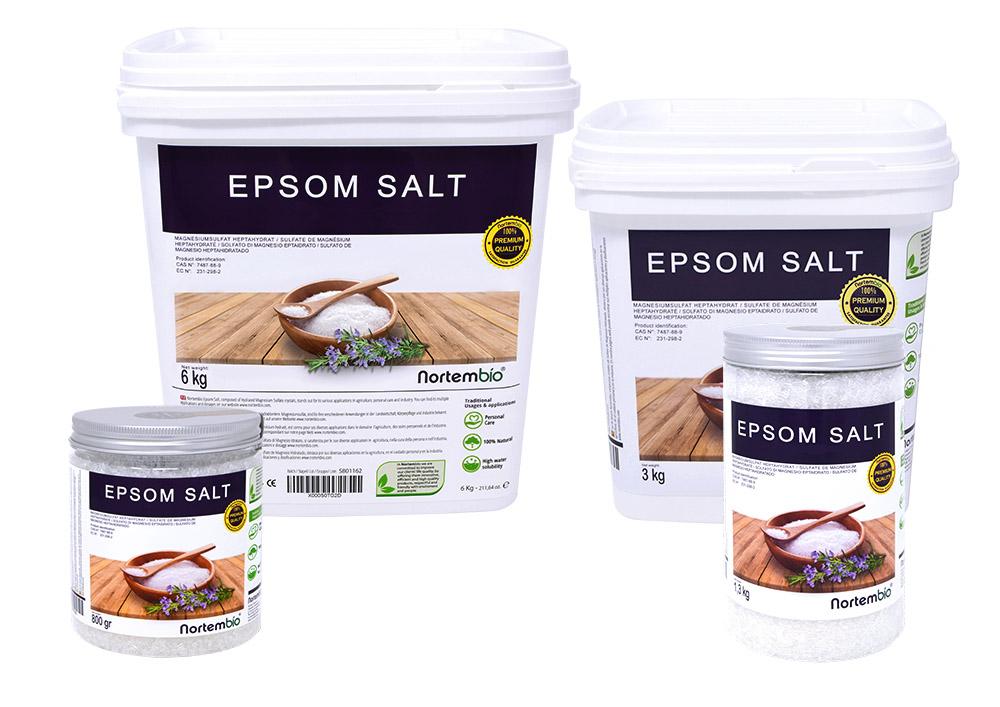 Sales de Epsom NortemBio - Para baños de inmersión y tratamientos de ...